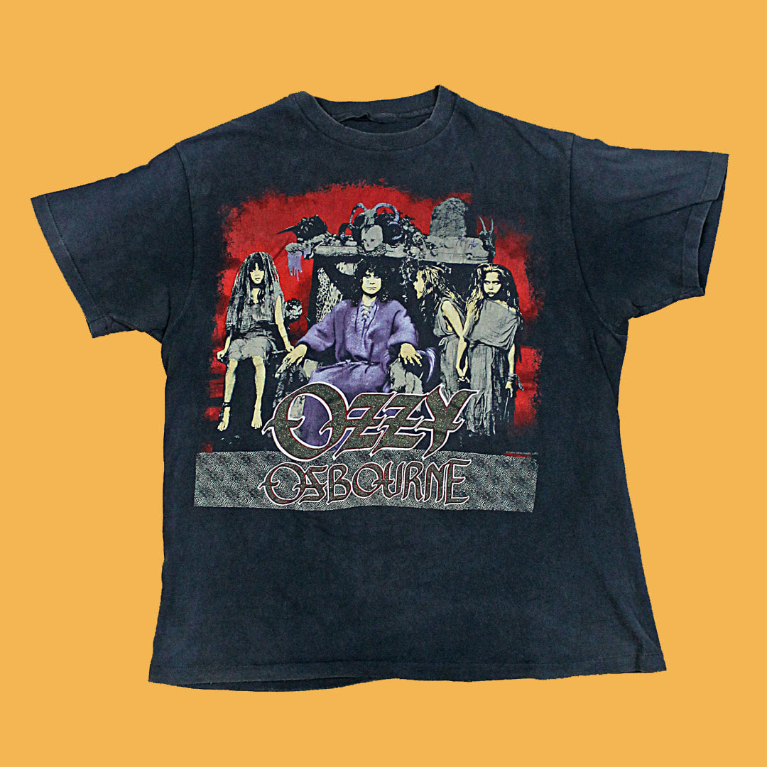 1988 Ozzy Osbourne "No Rest For The Wicked" tour Vintage T-shirt – The ...