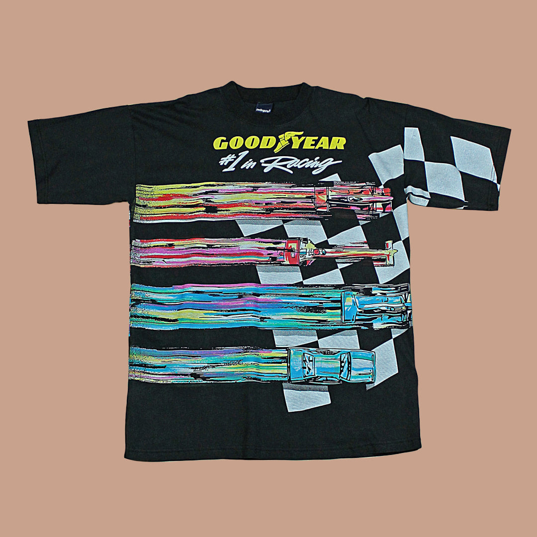 90's Good Year Racing Vintage T-shirt – The Owl's Attic